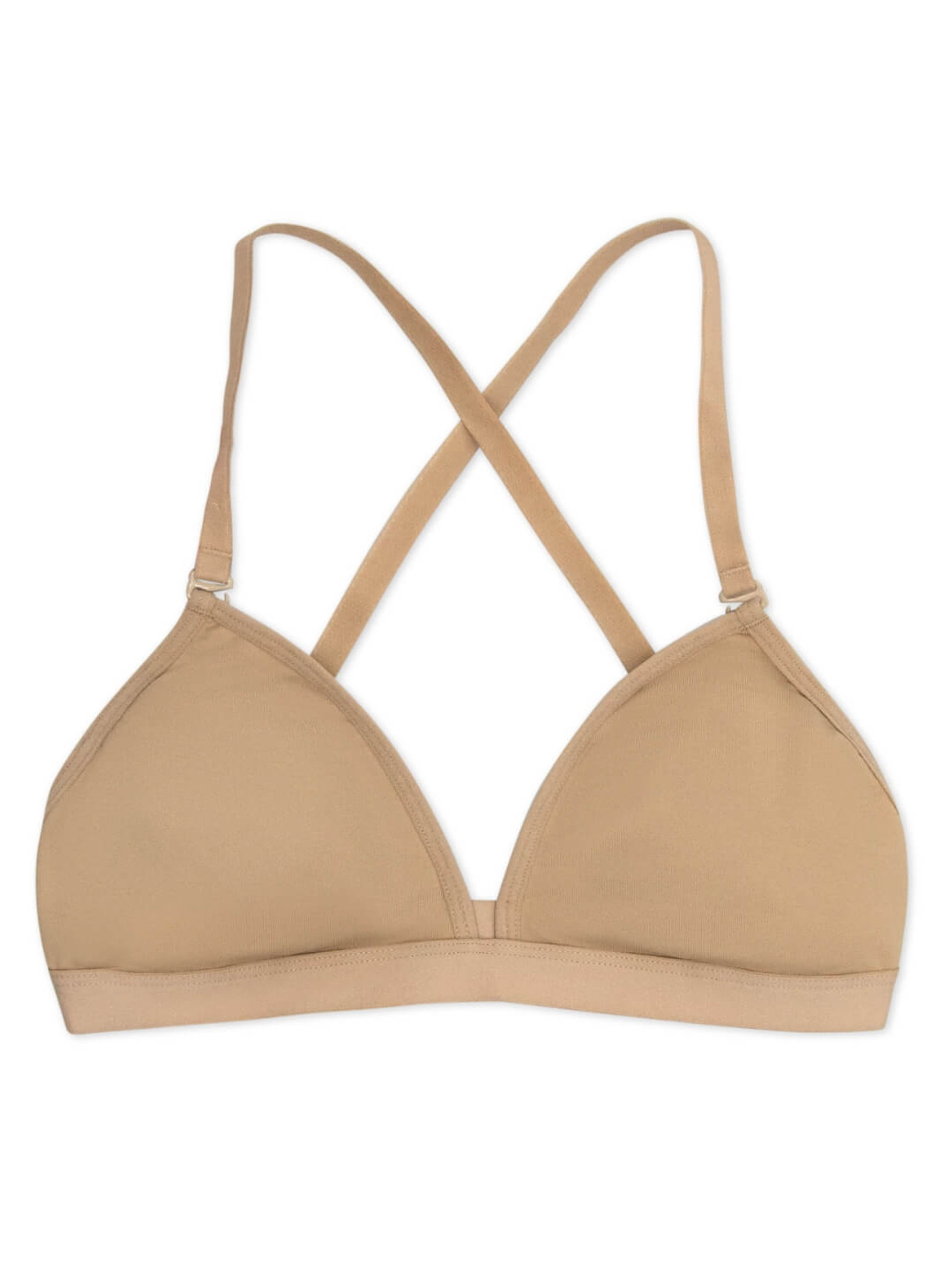 Capezio Adult Deep Neck Clear Back Bra Pats Dancewear