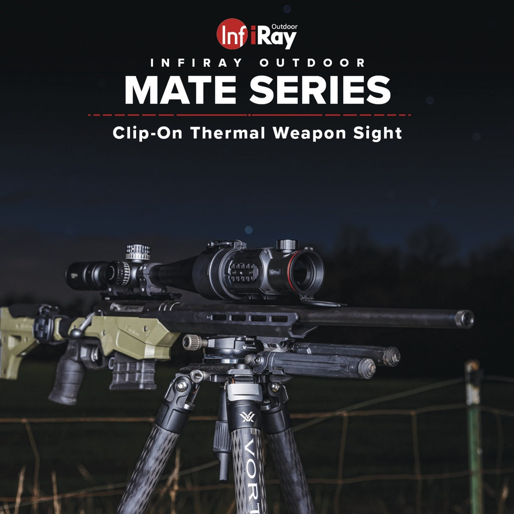 InfiRay Outdoor MATE 640 50mm Clip-On Thermal Sight - Advanced Thermal ...