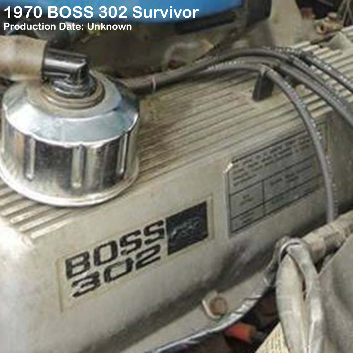 1970 Mustang Boss 302 Engine