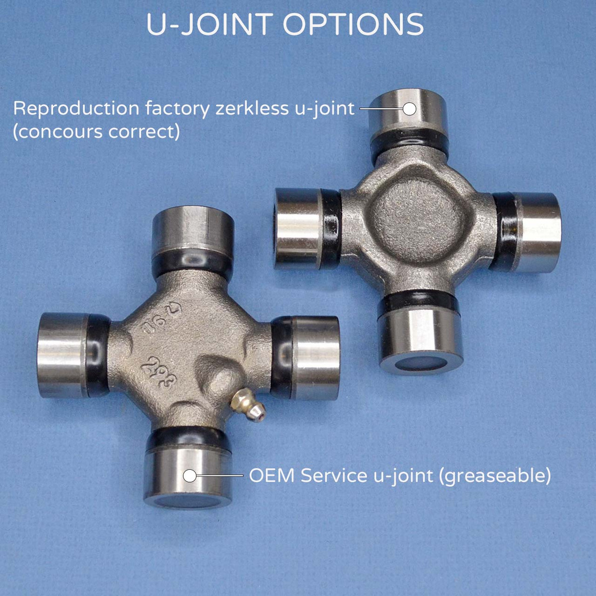 1969-70 428 SCJ Automatic Reproduction Driveshaft - Dead Nuts On