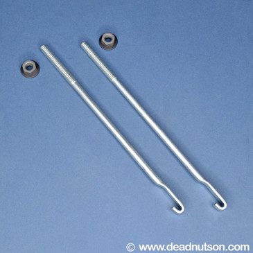 1967 Shelby Mustang Battery J-Hooks Zinc - Dead Nuts On