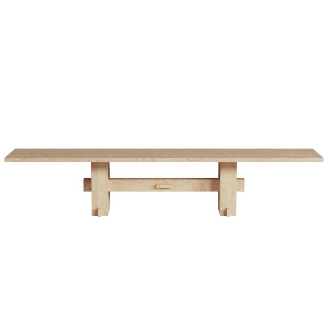T-Beam Large Dining Table : Style and Durability Product