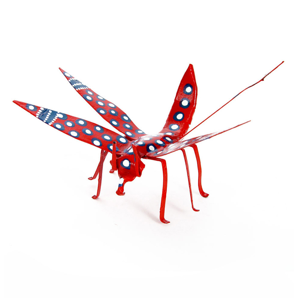 Tiny Tin Dragonfly | Recycled Tin | Mbare