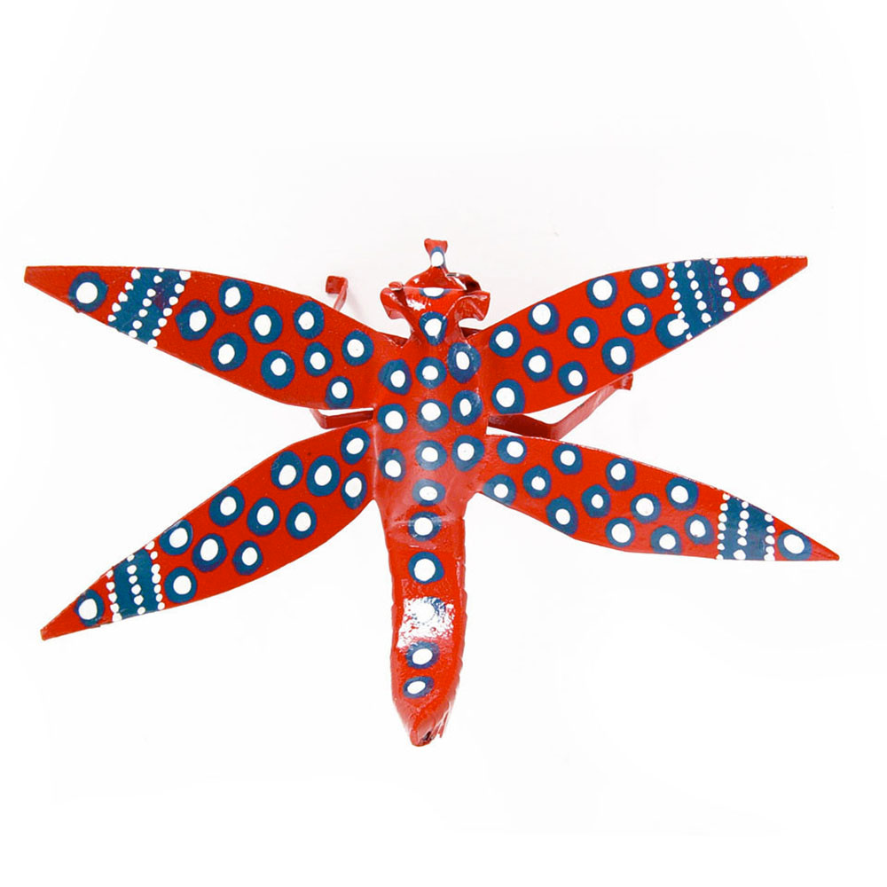 Tiny Tin Dragonfly | Recycled Tin | Mbare