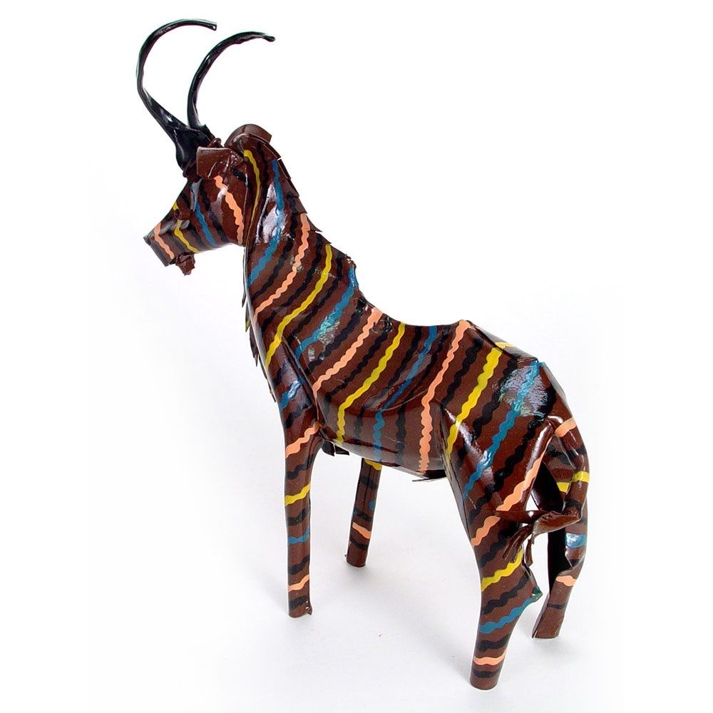 Large Tin Sable | Recycled Tin Sculpture | Mbare