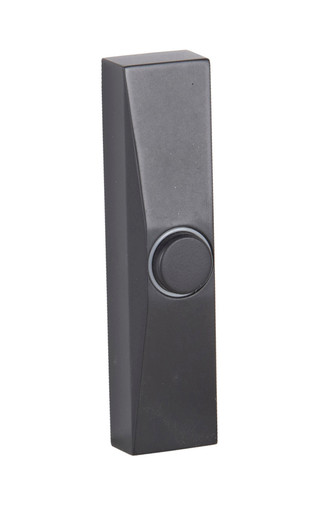 Surface Mount LED Lighted Push Button in Flat Black - Craftmade ...