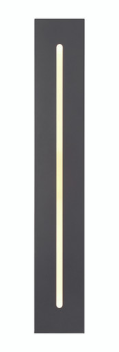 Profiled 30" LED Outdoor Wall Lantern in Textured Black - Craftmade ...