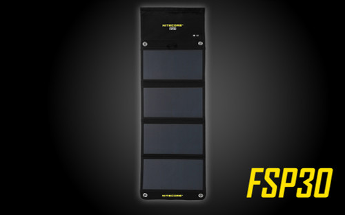 Nitecore FSP30 30W Foldable Solar Panel - Nalpak, Inc.