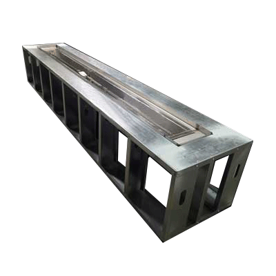 113" Electronic Ignition Fire Trough w/ 4" wide deck (8 ft Linear ...