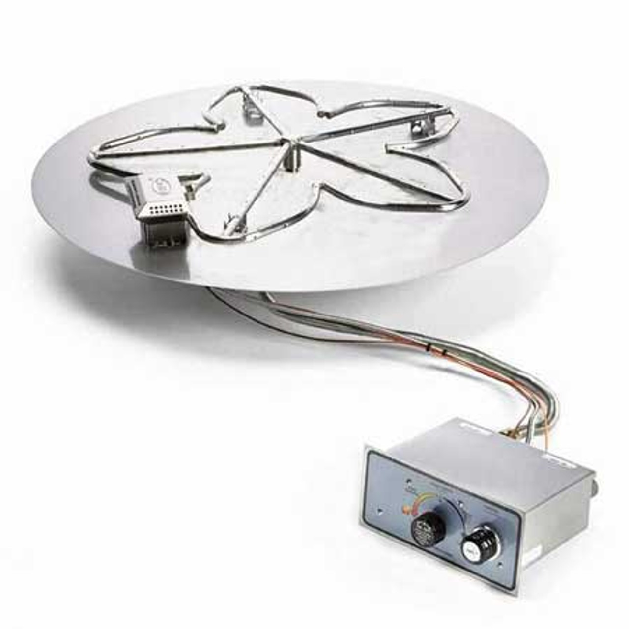 24 Manual Spark Ignition Burner Flame Creation