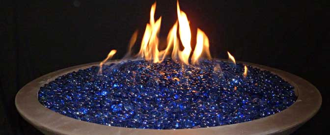 Midnight Blue Fire Beads | Flame Creation