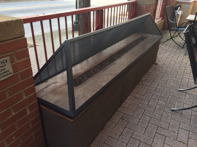 Square & Rectangular Fire Pit Screen | Flame Creation