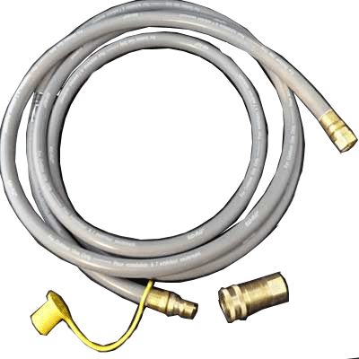 12' Gas Line with Quick Disconnect | Flame Creation