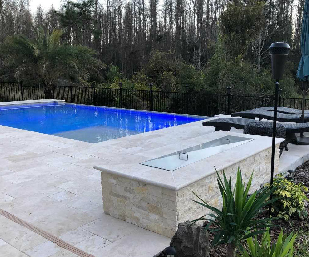 59" x 13 Rectangle Metal Fire Pit Cover | Flame Creation