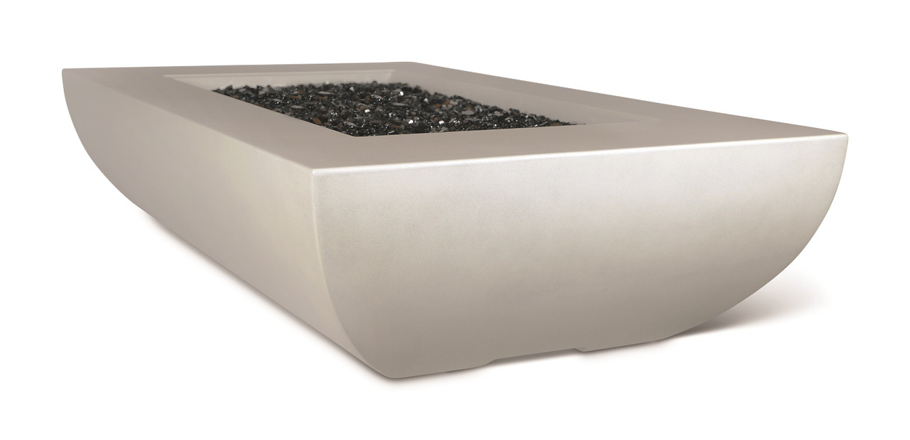 78" Grand Luxor Concrete Fire Pit | Flame Creation