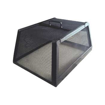 Square & Rectangular Fire Pit Screen | Flame Creation