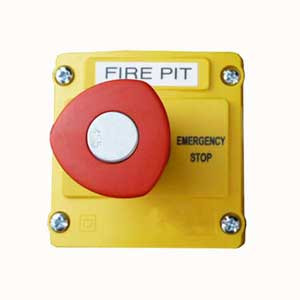 Fire Pit Emergency Stop Button | Flame Creation