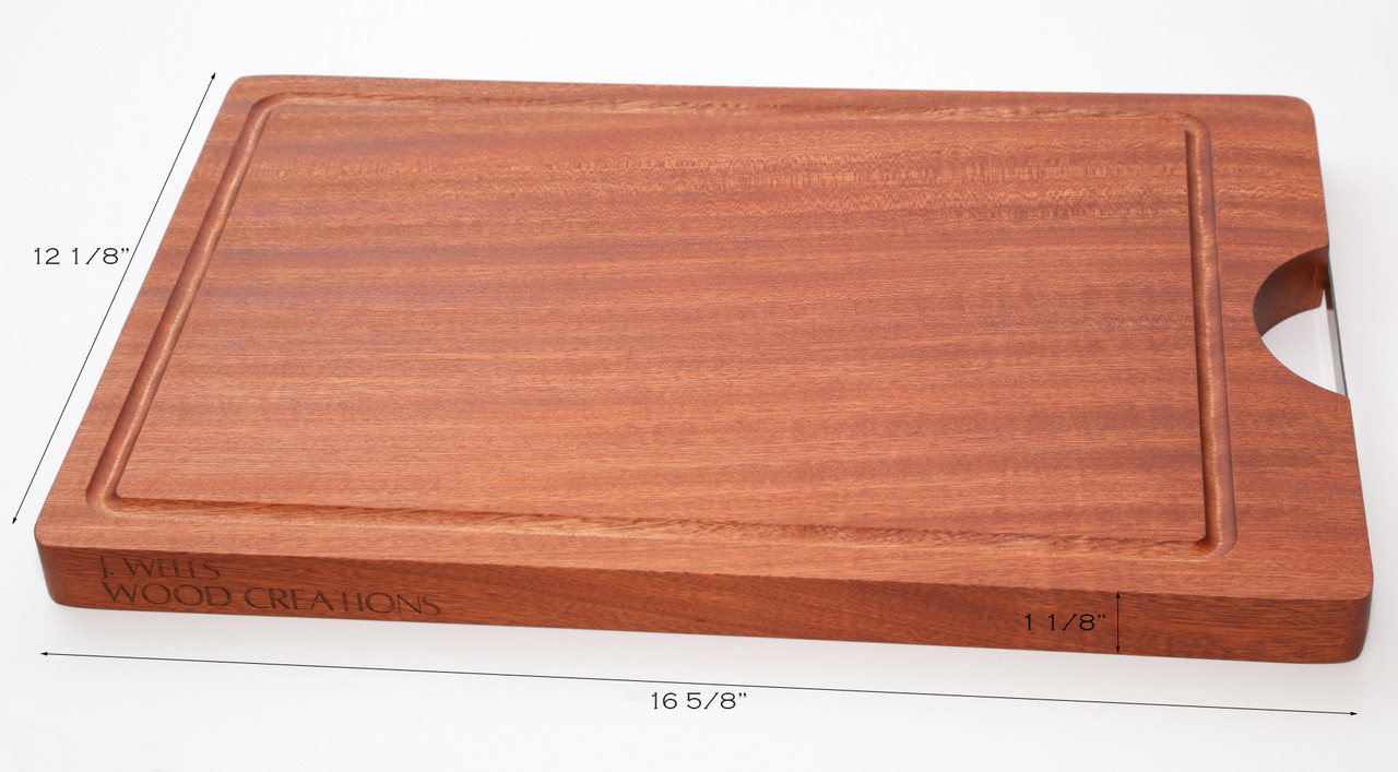 CUSTOM CUTTING BOARD WITH 5 PIECE PROFESSIONAL CHEF KNIFE SET - J ...