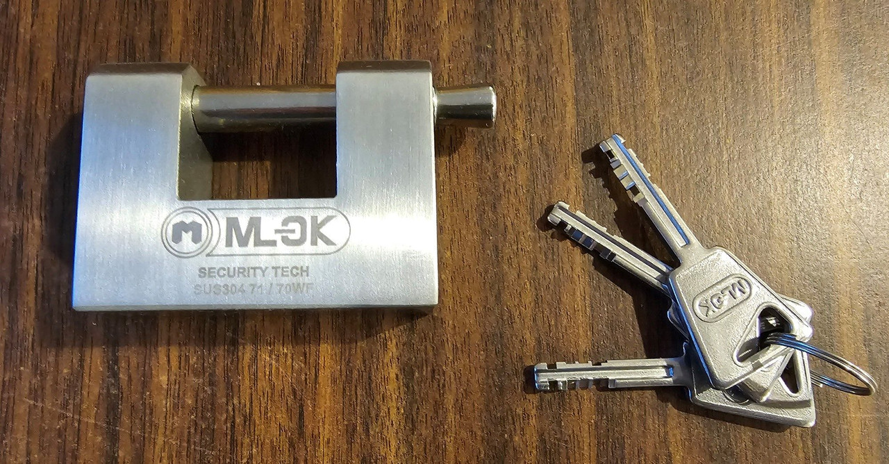 Shipping Container Padlock - Premium 304 Stainless Steel