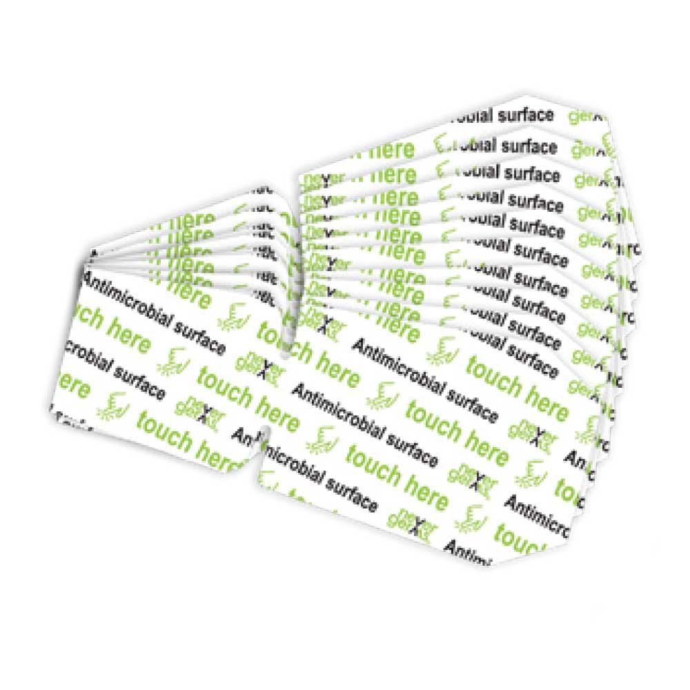 8" x 12" Star Micronics AMC-CSTM 812 WHT 3PK Antimicrobial Covers Label ...