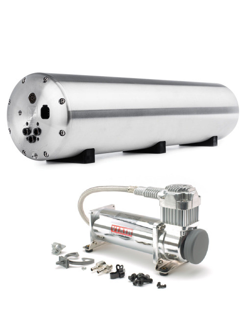 ENDO-VT Air Tank w/ VIAIR 444C Chrome Compressor