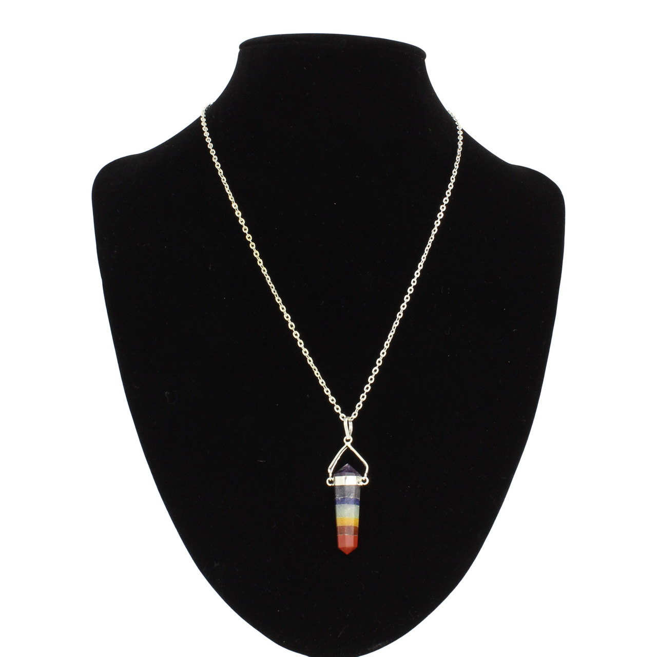 Chakra Point Pendant Necklace
