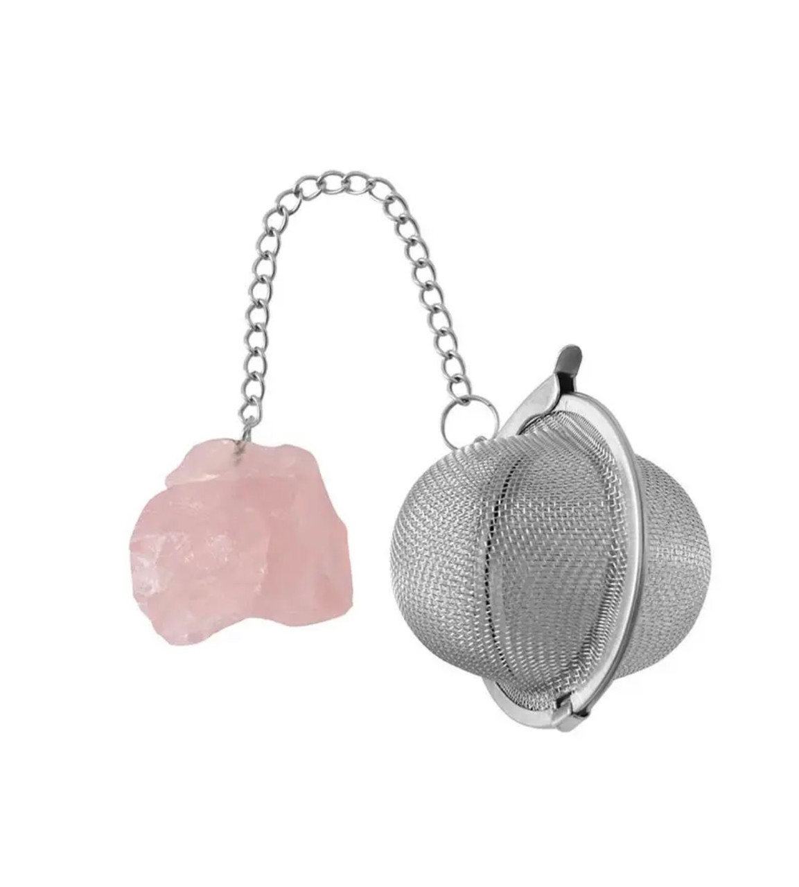 Crystal Mesh Tea Ball (Assorted Crystals Available)