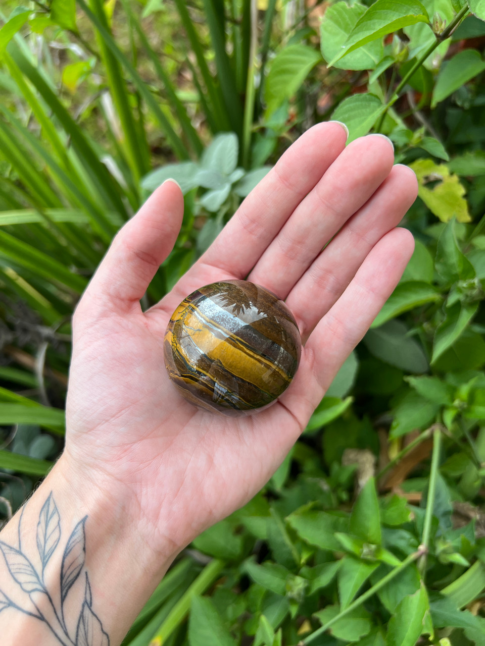Tigers eye sphere store