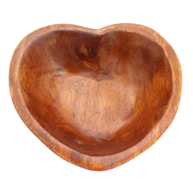 Wooden Heart Bowl (Available in two sizes)