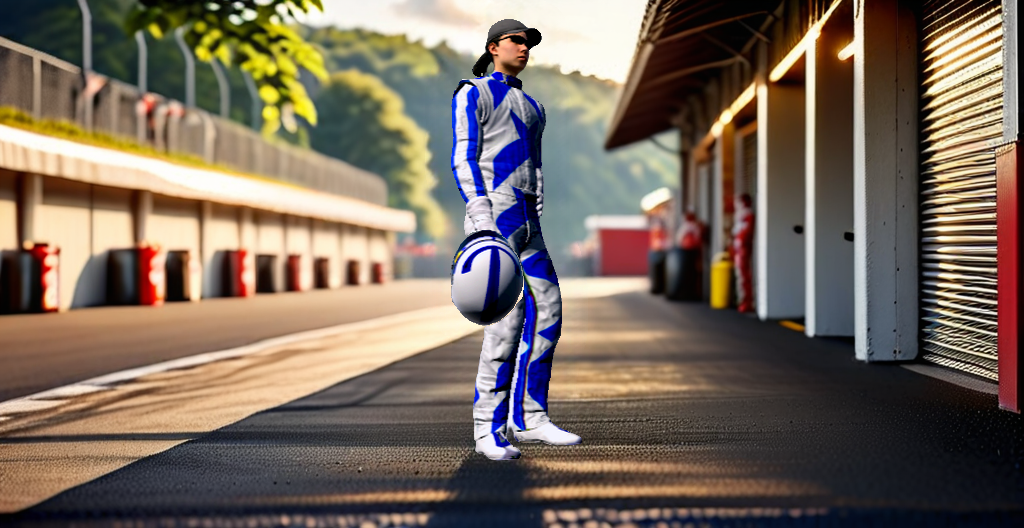 Blue Crosses - IRacing Paints