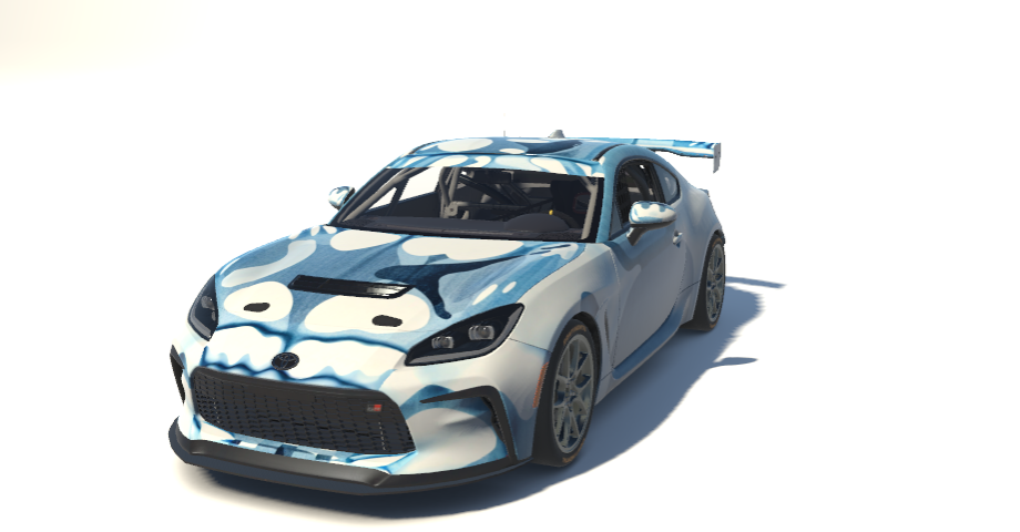 Blue Clouds - IRacing Paints