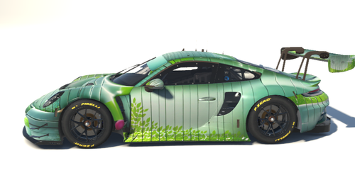 Paneled Rainforest - IRacing Paints