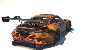 Flame Fusion Template - IRacing Paints