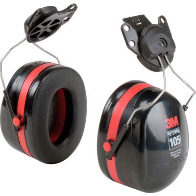 3M PELTOR OPTIME 105 CAP-MOUNTED EARMUFFS