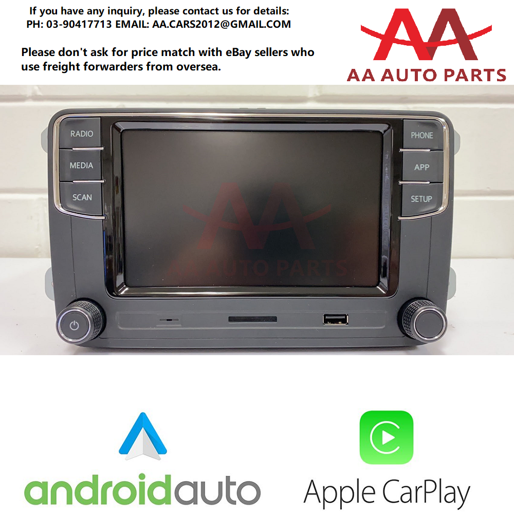 Volkswagen RCD370/RCD380 Carplay Android Auto Bluetooth Touchscreen ...