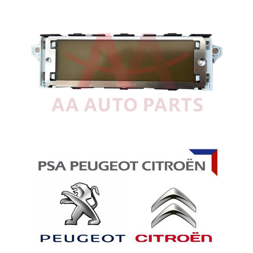 Peugeot and Citroen RD4 RADIO MULTIFUNCTION SCREEN