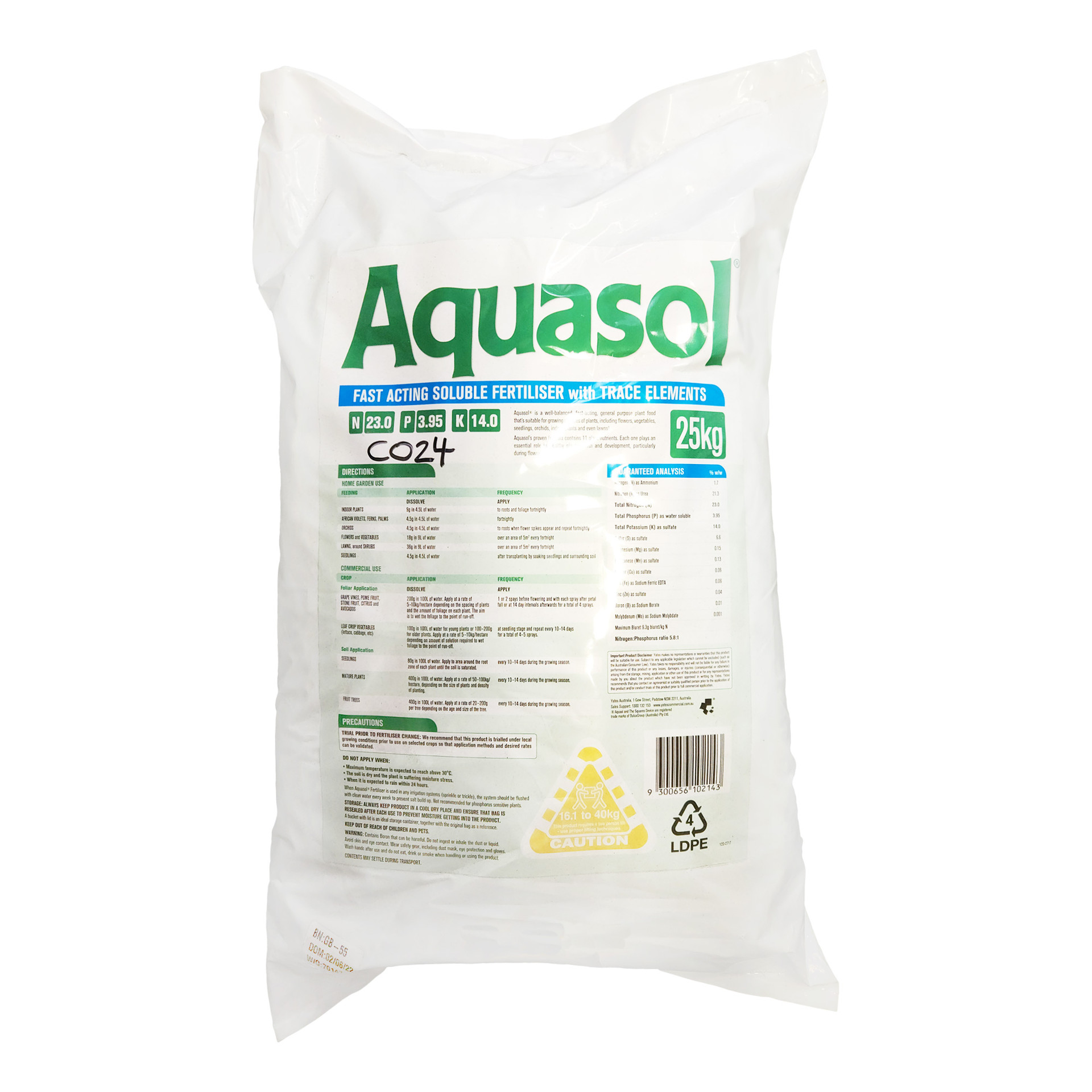 Aquasol with Trace Elements | Fernland