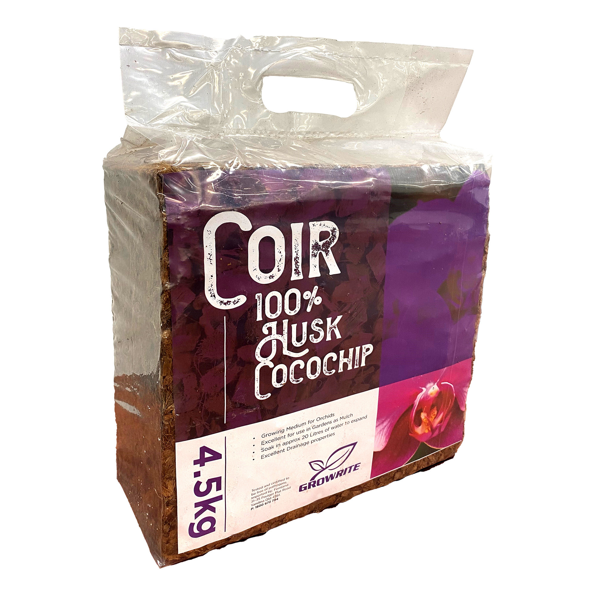 GrowRite Coir Cocochip Block | Fernland