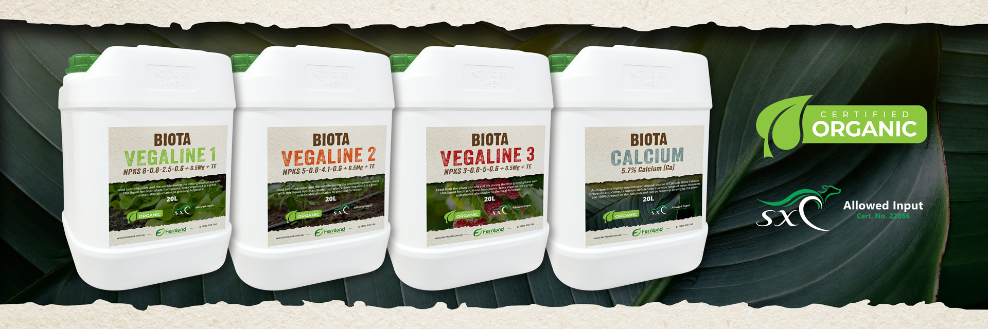 New Product Launch: Biota Vegaline & Biota Calcium - Fernland