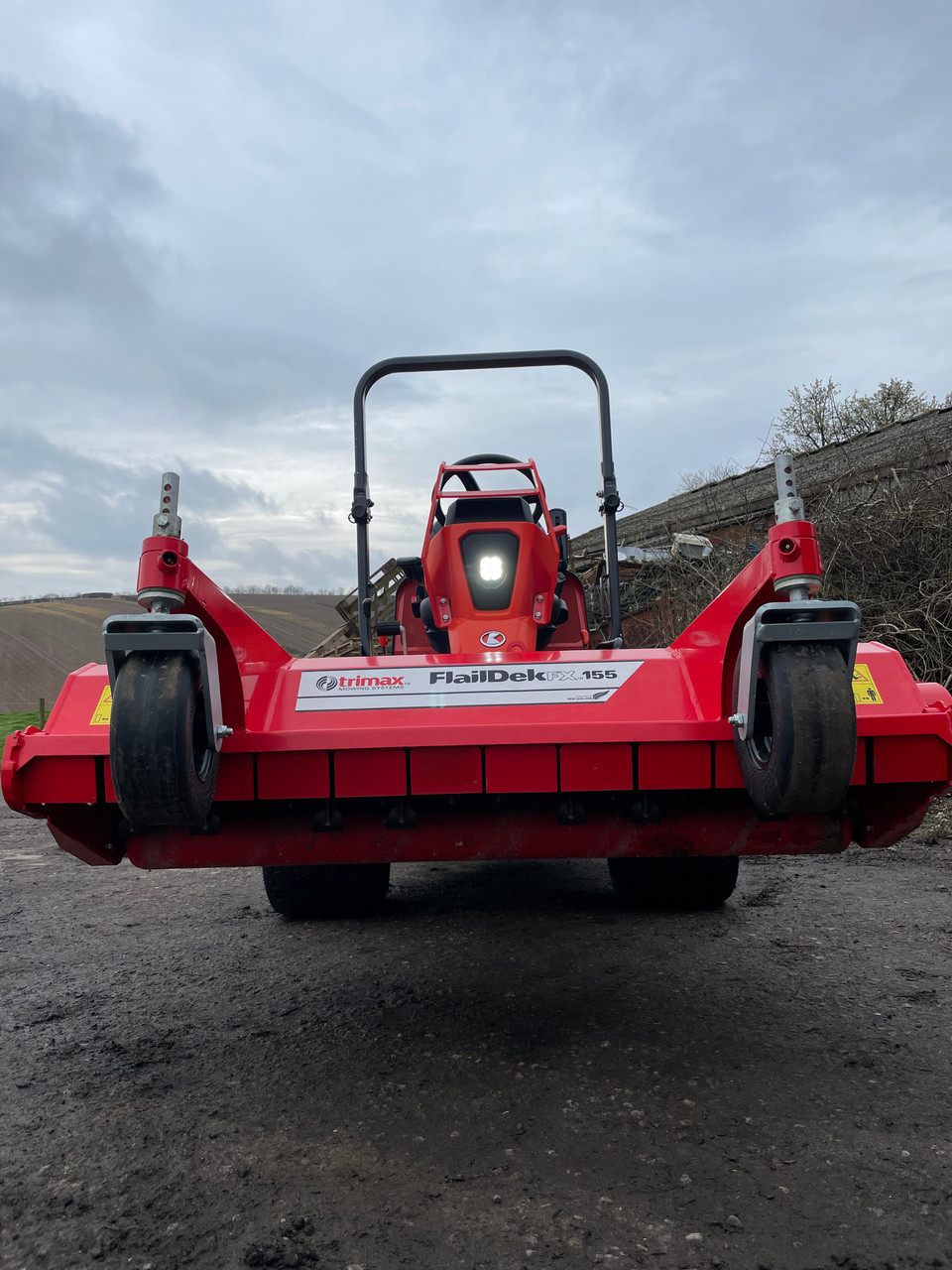 Kubota F391 Front Mower With FX155