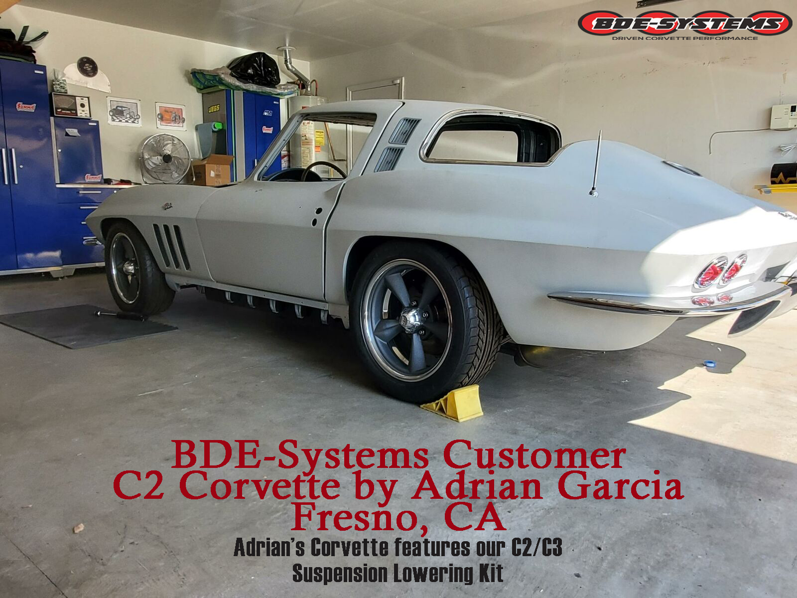 BDE-Systems Corvette C3 Complete Rear Lowering Suspension Kit