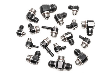 Radium Engineering Low Profile Swivelling Banjo Fittings - AN12 ORB