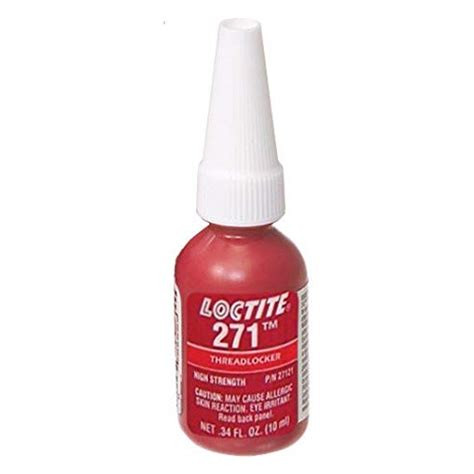 Loctite 271 Red Threadlock, MIL-S-46163A - Business Aircraft Consumables