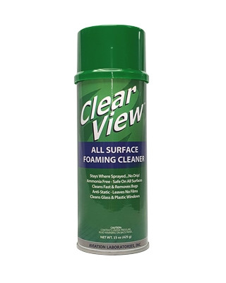 AVL Clear View Glass/Plastic Cleaner - Business Aircraft Consumables