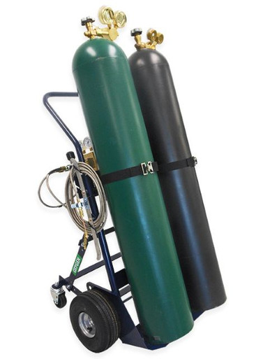 2 Bottle Oxygen Service Cart - Business Aircraft Consumables