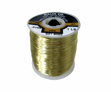 Malin Brass Safety Wire 1Lb - Business Aircraft Consumables