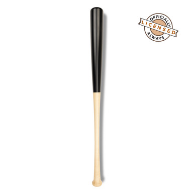 Black and Natural Finish Custom Bat