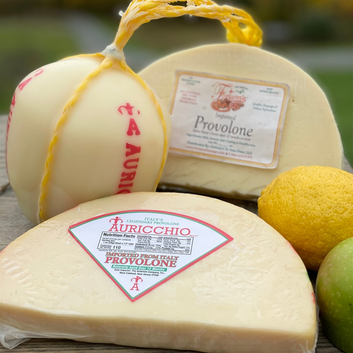 Provolone Trio - 3 varieties - Fortuna's Sausage & Online Market