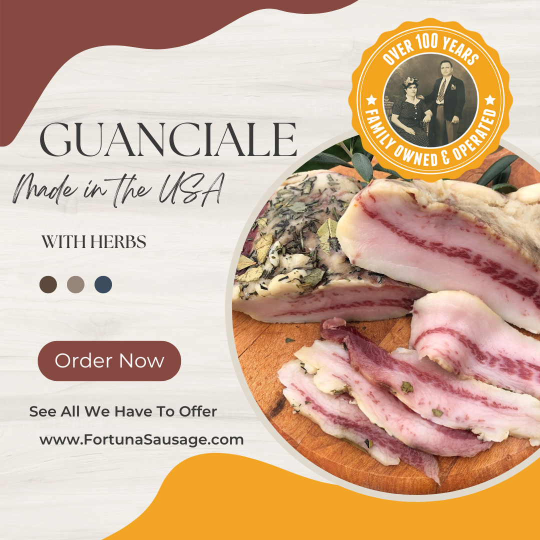 Our always popular GUANCIALE is back in stock !! - Fortuna's Sausage ...