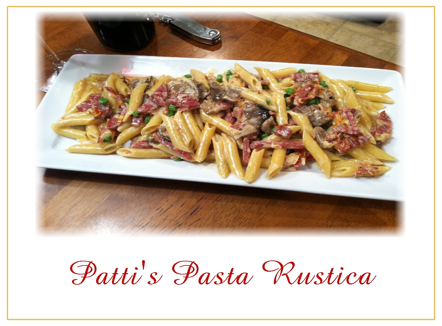 Pasta Rustica - Fortuna's Sausage & Online Market
